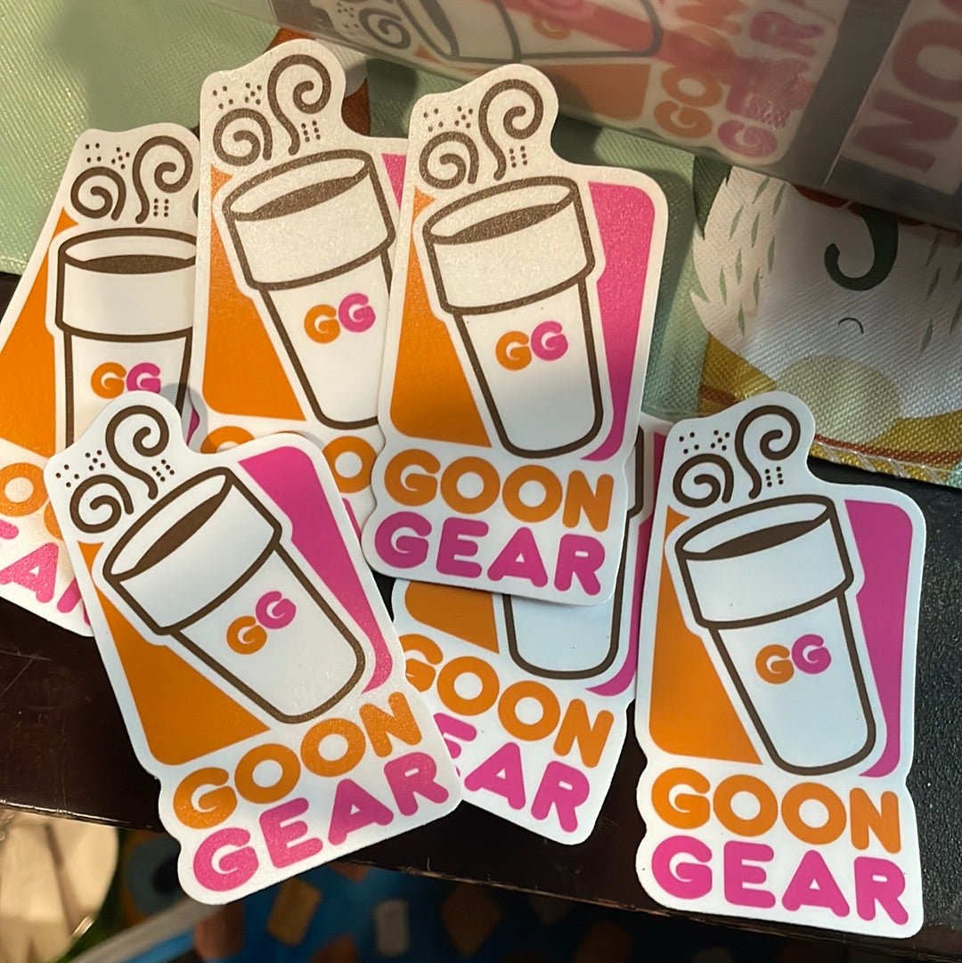 Goonin’ sticker – GOON GEAR